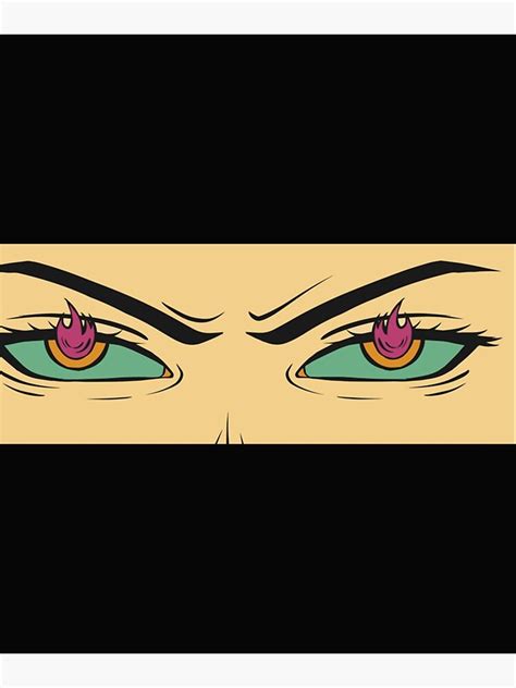 Anime Face Scary Eyes Mouthfunny Gift For Manga Japanese Cartoon Anime Hentai Lovers Poster