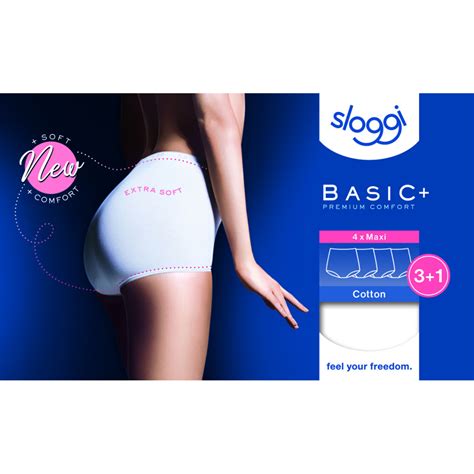 Lot De Culottes Hautes Blanc Sloggi En Coton Suisses