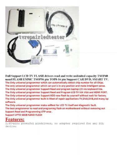 Flash Memory Rt809h Universal Bios Programmer At Best Price In Pune