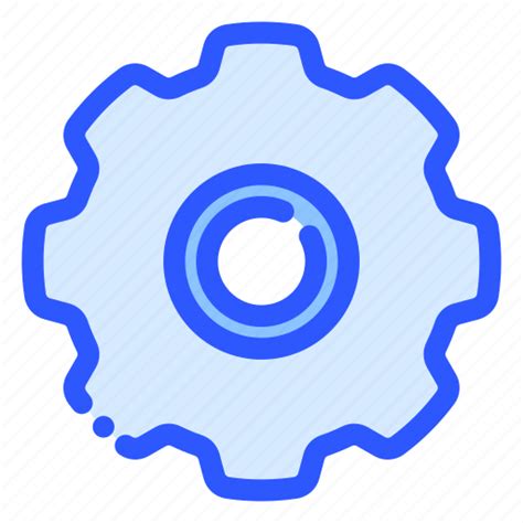 Setting Gear Cogwheel Cog Configuration Icon Download On Iconfinder