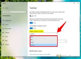 How To Move The Taskbar In Windows And Windows