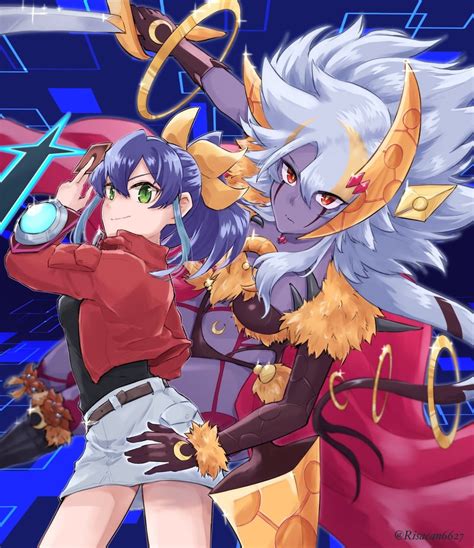 Serena And Lunalight Leo Dancer Yu Gi Oh And 1 More Drawn By