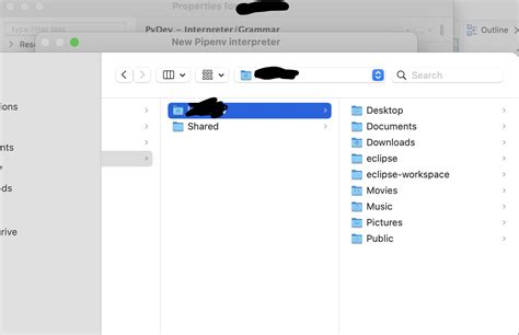 Python Cannot Set Pipenv Location In Eclipse Stack Overflow