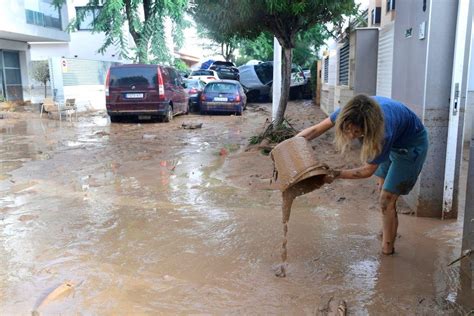 Las impactantes imágenes de las graves inundaciones en España que han
