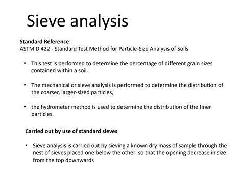 Solution Lesson 4b Sieve Analysis Classification Of Soils Studypool