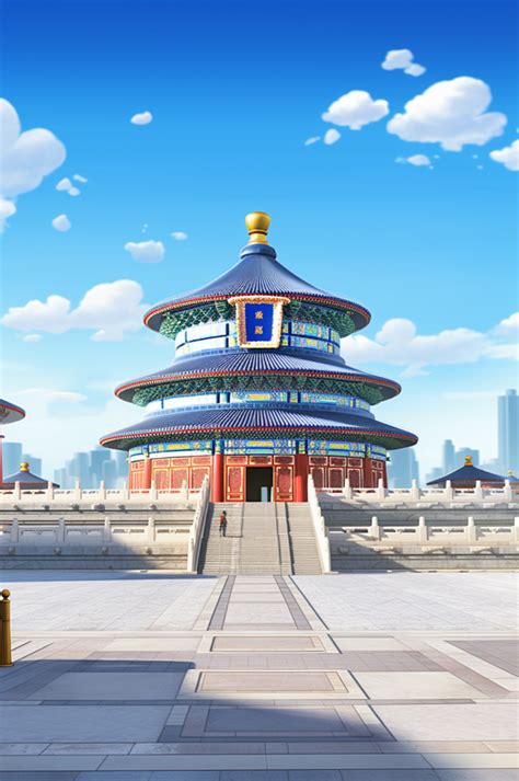 Ai数字艺术唯美高清北京风景图 众图网