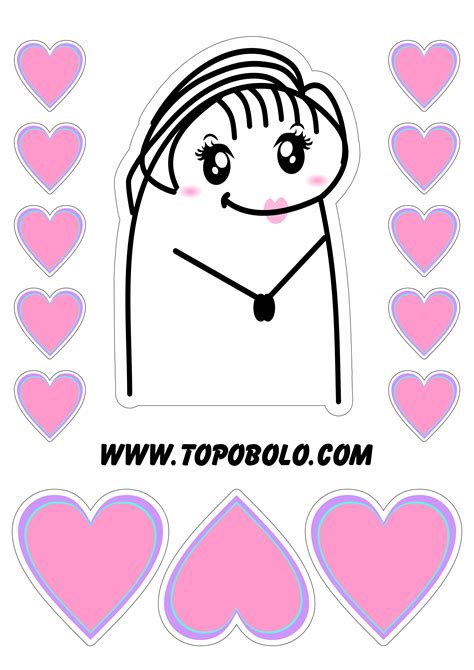 Topo De Bolo Para Imprimir Flork Of Cows Rosa Png Descubra O Tempo De