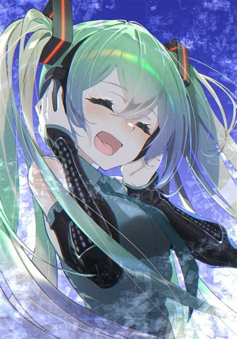 Hatsune Miku Vocaloid Drawn By Jitterk Danbooru