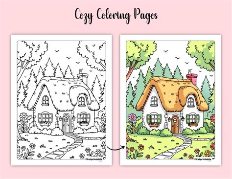 Cozy Coloring Pages 20 Free Pdf Printables