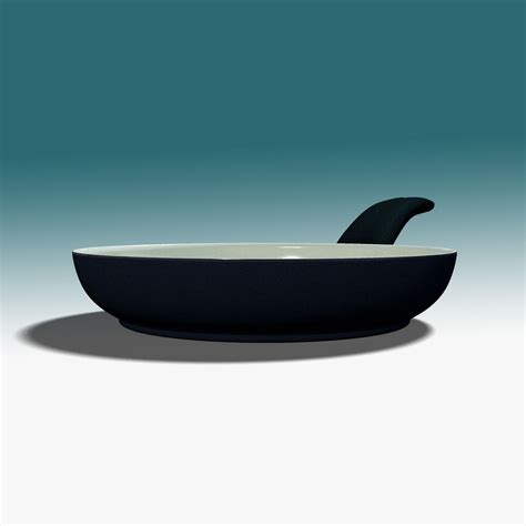 Frying Pan D Model Ma Obj Fbx Free D