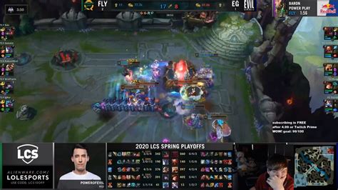 Evil Geniuses Vs FlyQuest LCS 2020 Spring Playoffs Losers Bracket