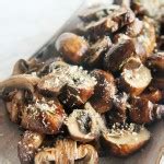 Parmesan Garlic Butter Roasted Mushrooms 3 The Tasty Bite