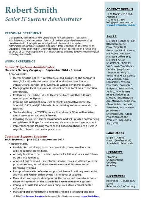 Network Administrator Resume Sample Writing Tips Resumekraft Hot Sex