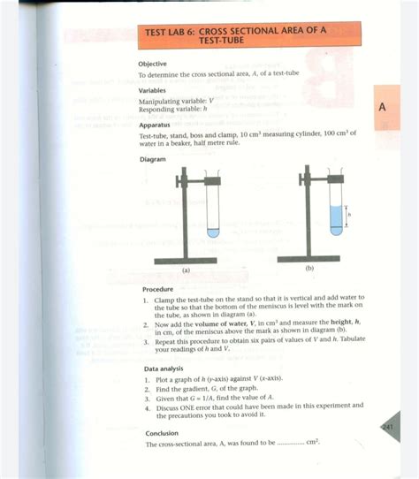 Csec Physics Lab Manual Experiment File On Csec Physics