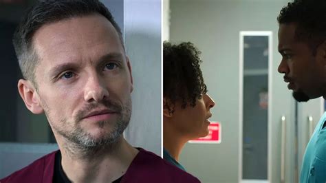 Holby City Spoilers For Next Week Suspicions Mount And Romances On