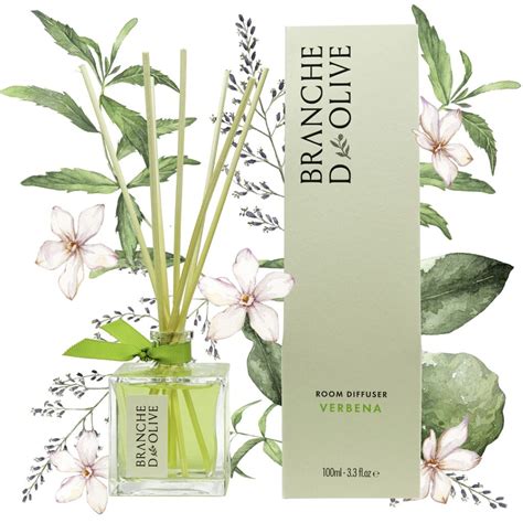 Diffuser And Refill Verbena Branche D Olive