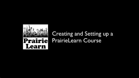 creating and setting up a prairielearn course youtube