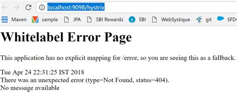 Spring Cloud Hystrix Dashboard Is Not Working Stack Overflow