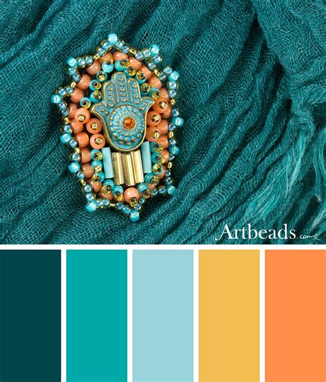 Summer Color Palettes with Swarovski Dazzle - Artbeads Blog | Color ...