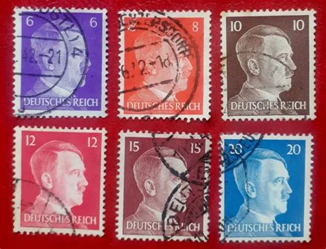 BRIEFMARKE DEUTSCHES REICH Adolf Hitler Gestempelt 1941 Freimarken Gestempelt 2 12 PicClick UK