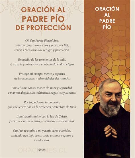 Oración del Padre Pío Oraciones cl