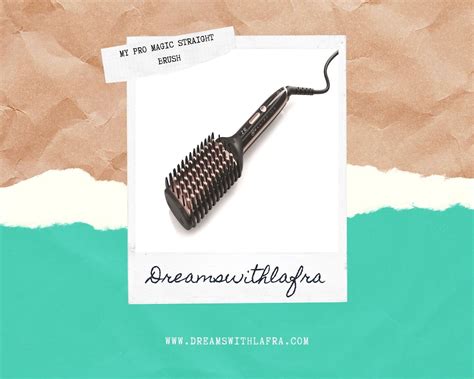 My Pro Magic Straight Brush: spazzola elettrica lisciante - Dreamswithlafra