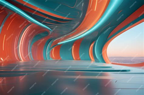 Premium Photo Futurism Abstract Wallpaper Abstract Futuristic Background Modern Technology