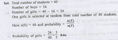 Probability ICSE RS Aggrawal Chapter Class ICSEHELP