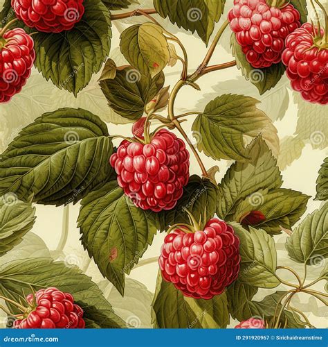 Vintage Raspberry Smoothie Cocktail Or Mousse Vector Background