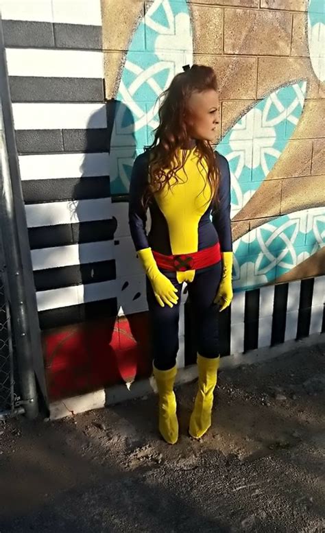 Marvel Xmen Jean Grey Kitty Pryde Cosplay Costume