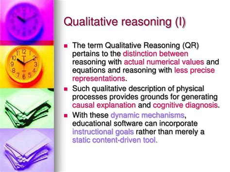 Ppt Introduction To Qualitative Reasoning Powerpoint Presentation