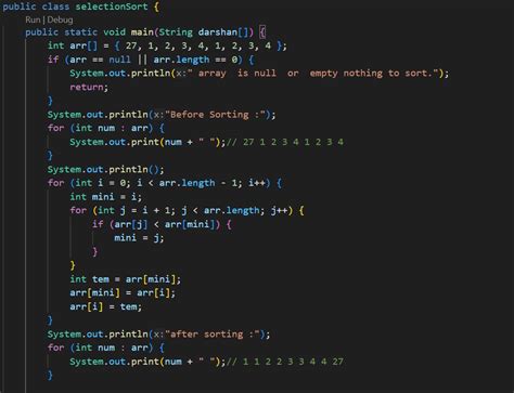 100daysofcode java sortingalgorithms 100daysofcode dsa… darshan m n