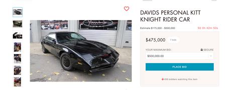 K2000 David Hasselhoff évoque Le Film En Développement Cinésérie