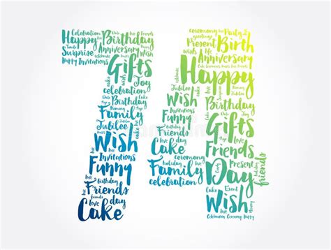 74th Birthday Stock Illustrations 410 74th Birthday Stock