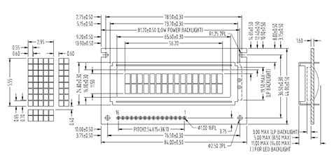 Caratteristiche LCD