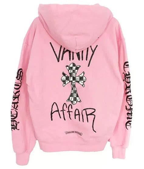Chrome Hearts Pink Hoodie Lerenjack