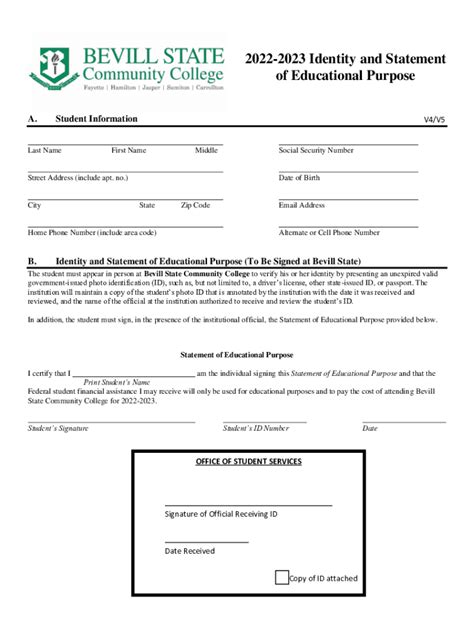 Fillable Online 2022 2023 Verification Worksheet V4 V5 Fax Email Print Pdffiller
