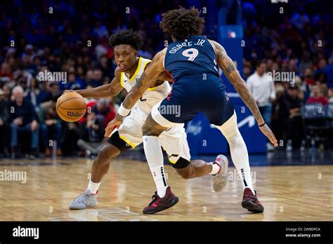 Utah Jazzs Collin Sexton Left In Action Against Philadelphia 76ers