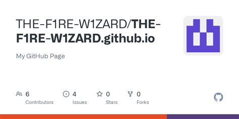 THE F RE W ZARD Github Io Index Html At Main THE F RE W ZARD THE F RE W ZARD Github Io GitHub