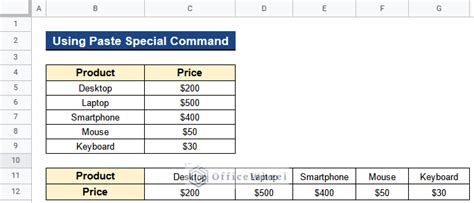 How To Transpose Columns To Rows In Google Sheets Methods
