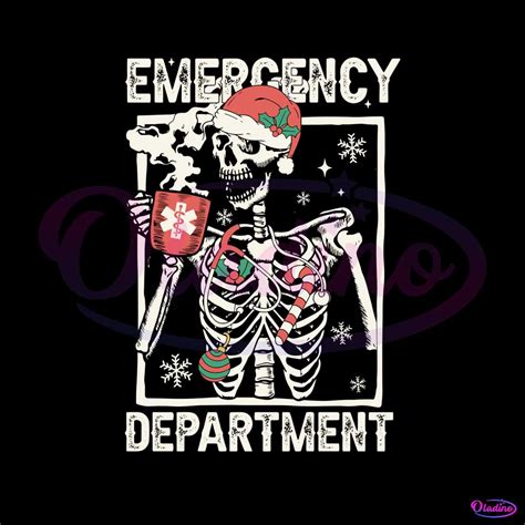 Skeleton Emergency Department Svg