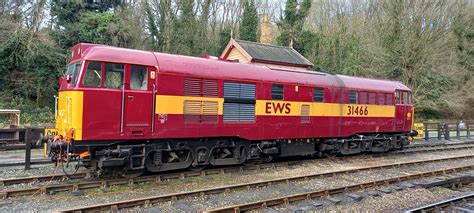Class 31 At Highley On The Svr In 2023 Model Trains Train Diesel