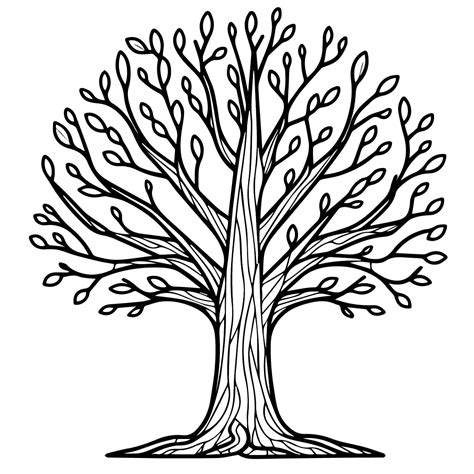 Desenhos De Tronco De Árvore Grande Para Colorir E Imprimir Colorironlinecom