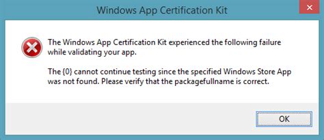 Windows App Certification Kit Does Not Load Any App To List Stack Overflow