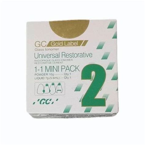 Glass Ionomer Restorative Gc 2 Gc 1 Gram Capsules At ₹ 1800pack In