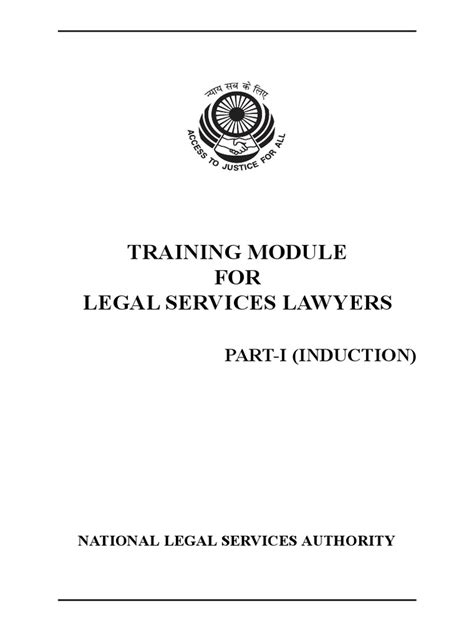 Nalsa Raining Module Part 1 Full Pdf Pdf Legal Aid Crimes