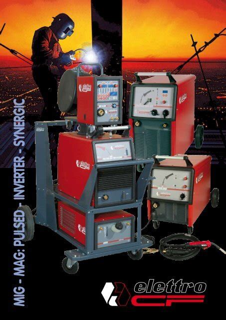 Mig Mag Pulsed Inverter Synergic Elettro Cf