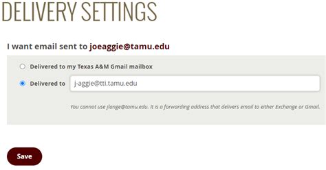 Tamu Email Forwarding To Tti Tti Help Desk