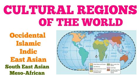 Cultural Regions Realms Of The World Human Geography Upsc Pscs