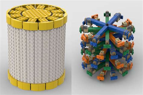 Lego Moc Moon Cake Lantern Without Decoration By Uminuo Rebrickable